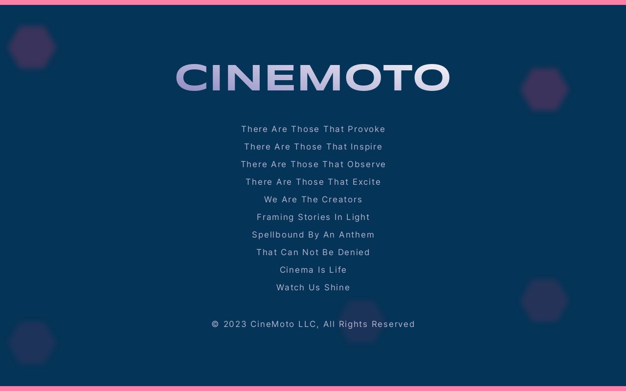 CineMoto | Independent Cinema